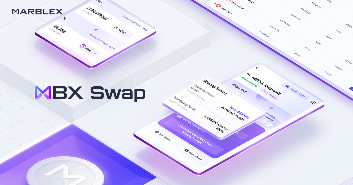 MARBLEX – MBX Swap